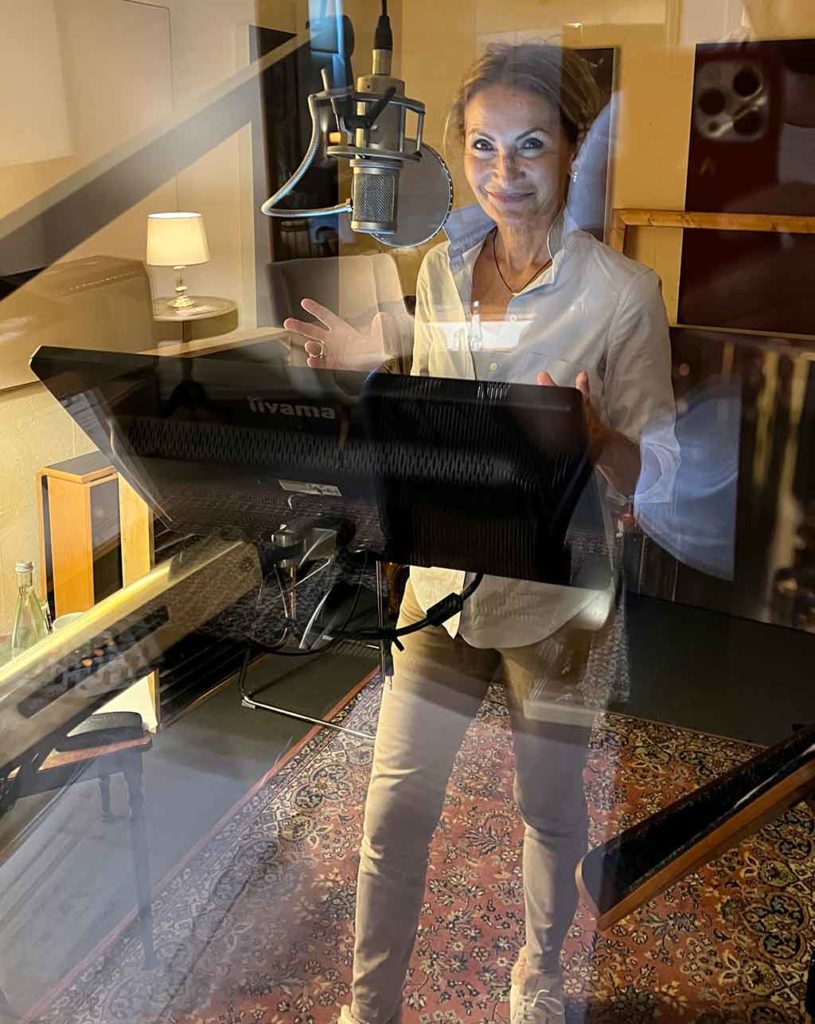 Hörbuchaufnahme «Schlagartig alles anders»